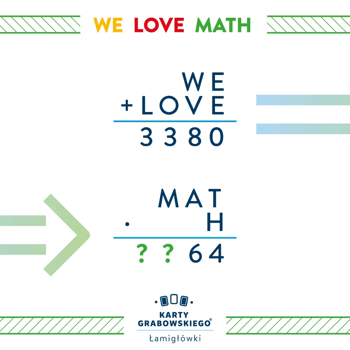 Łamigłówki We Love Math (darmowy PDF do pobrania)